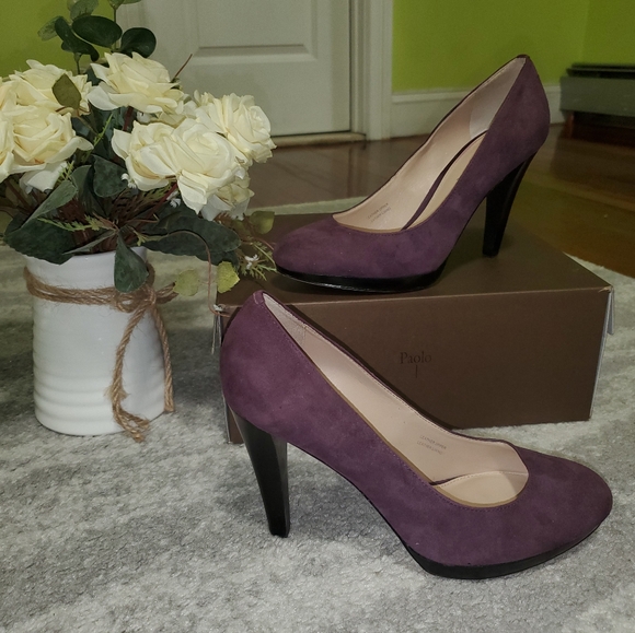 Via Spiga | Shoes | Beautiful Comfortable Purple Heels | Poshmark